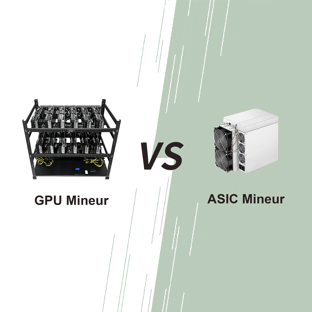 Rig GPU vs ASIC - Quel choisir pour miner BTC, Doge, ETC, Shib etc ...
